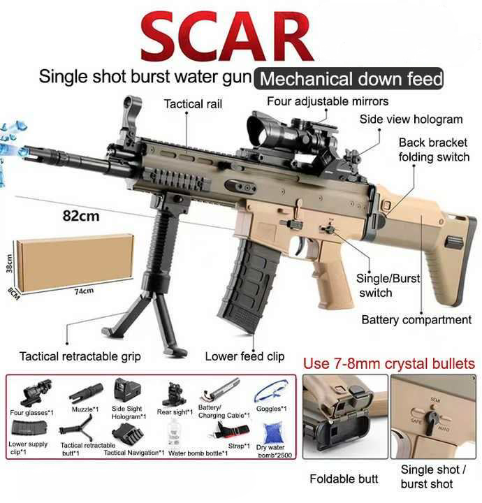 Scar Rifle – Gel Shooters